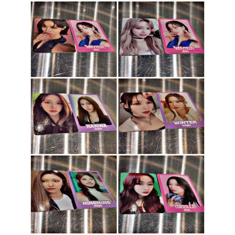 Jual PHOTOCARD TRADING CARD COME TO MY ILLUSION AESPA KARINA WINTER NINGNING GISELLE | Shopee ...