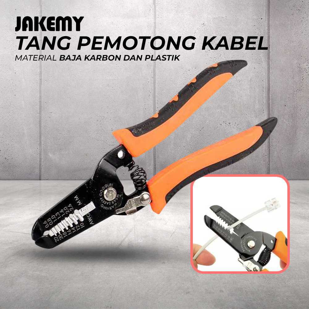 Jual MULTIFUNGSI TANG POTONG KUPAS KABEL / KABEL LISTRIK Tang Pemotong ...