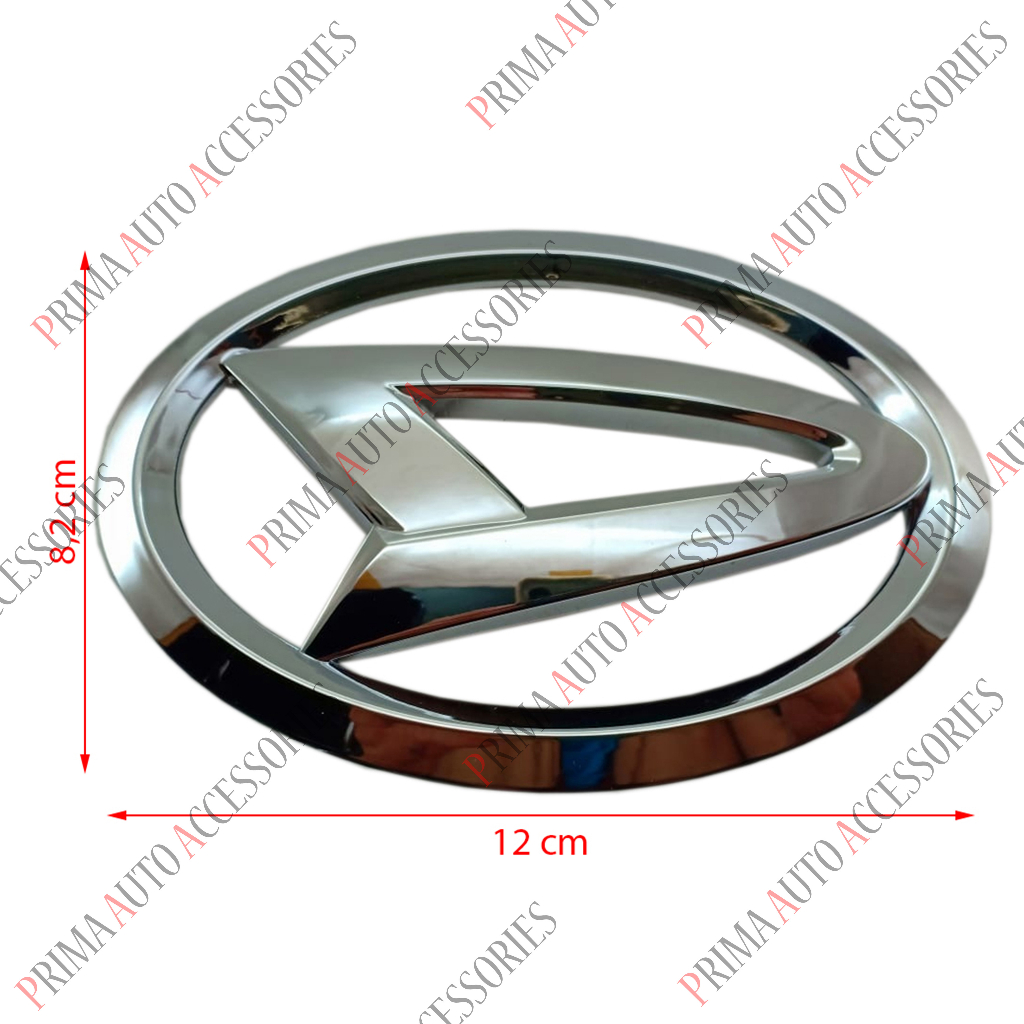 Jual Emblem Mobil Logo DAIHATSU CHROME 12 cm | Shopee Indonesia