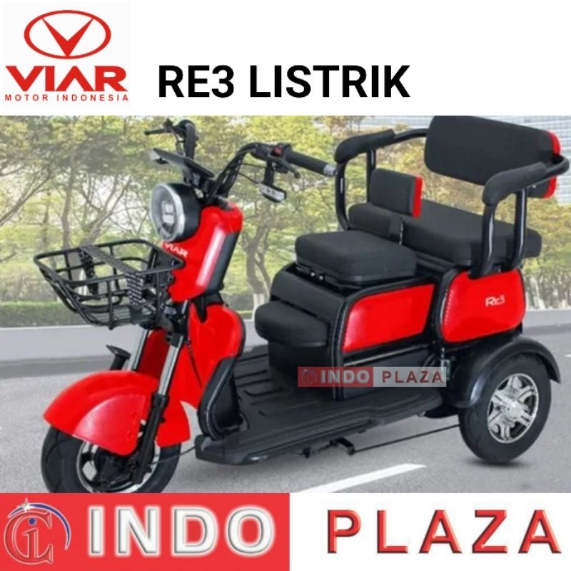 Jual SEPEDA LISTRIK VIAR RE3 GARANSI RESMI | Shopee Indonesia