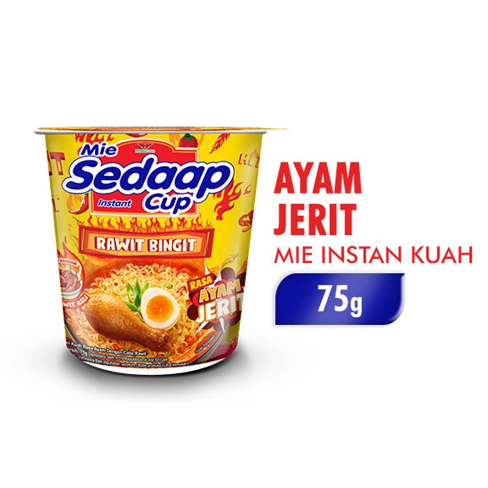 Jual MIE SEDAAP CUP ALL VARIANT | Shopee Indonesia