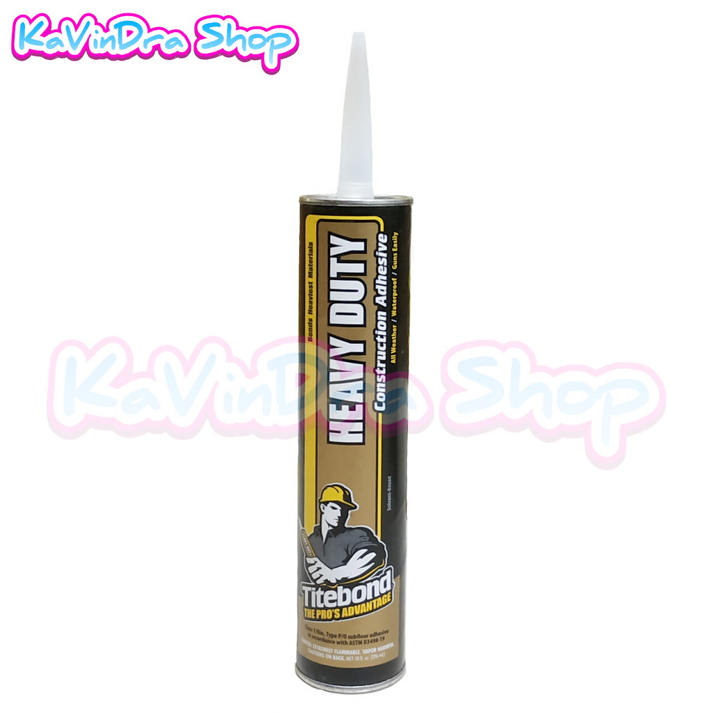 Jual Lem Konstruksi Titebond Heavy Duty Construction Adhesive Cartridge ...