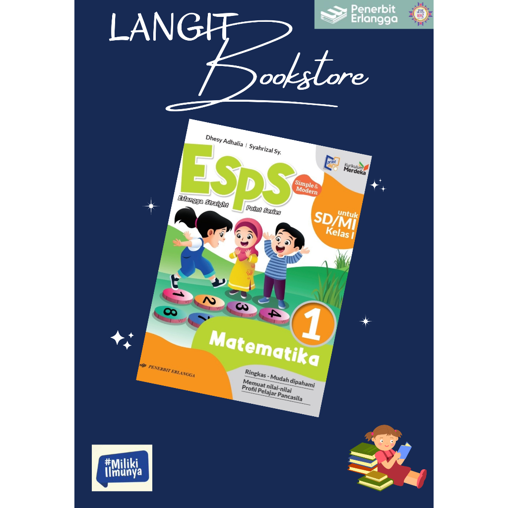 Jual ESPS MATEMATIKA SD/MI KLS.1 KURIKULUM MERDEKA | Shopee Indonesia