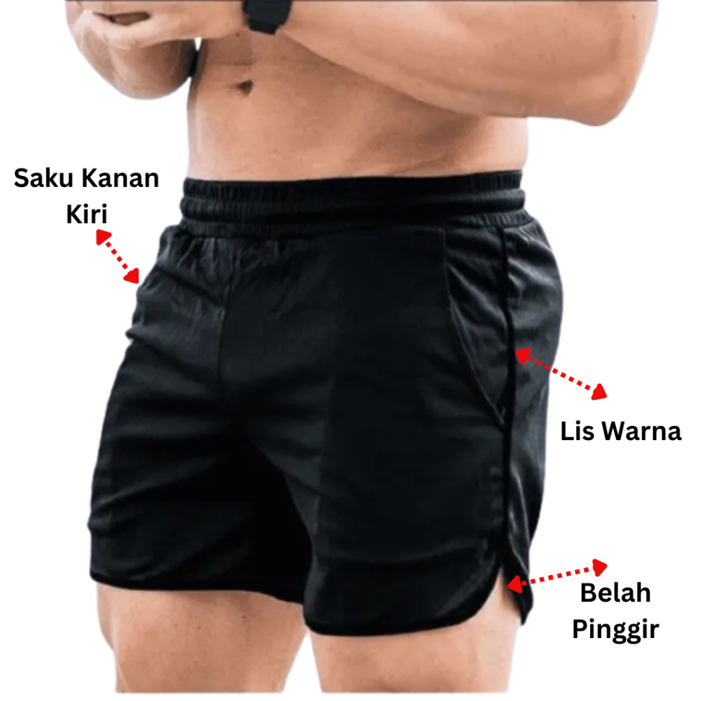 Jual CELANA SPORT LARI / Celana GYM pendek Celana Joging Celana Running ...