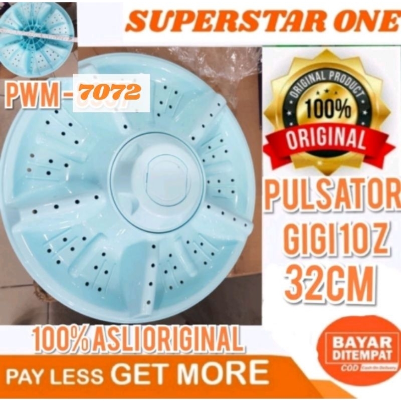 Jual pulsator mesin cuci polytron pwm-7072 100% Asli original | Shopee ...
