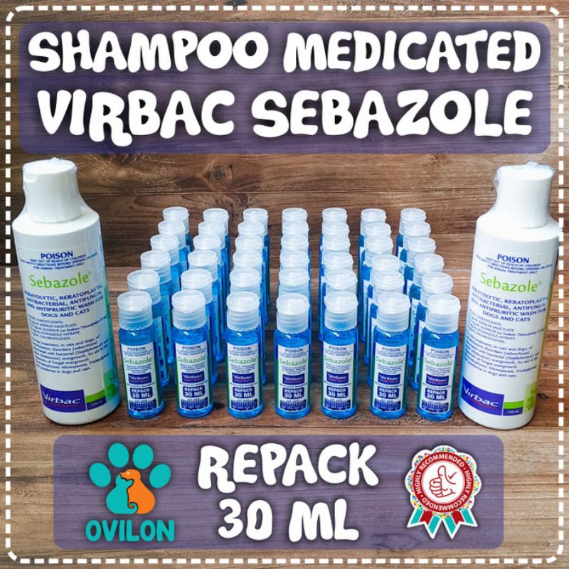 Jual SAMPO SEBAZOLE VRIBAC 30 ML | Shopee Indonesia