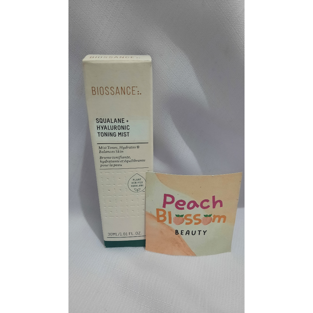 Jual BIOSSANCE squalane + hyaluronic toning mist original deluxe travel size | Shopee Indonesia