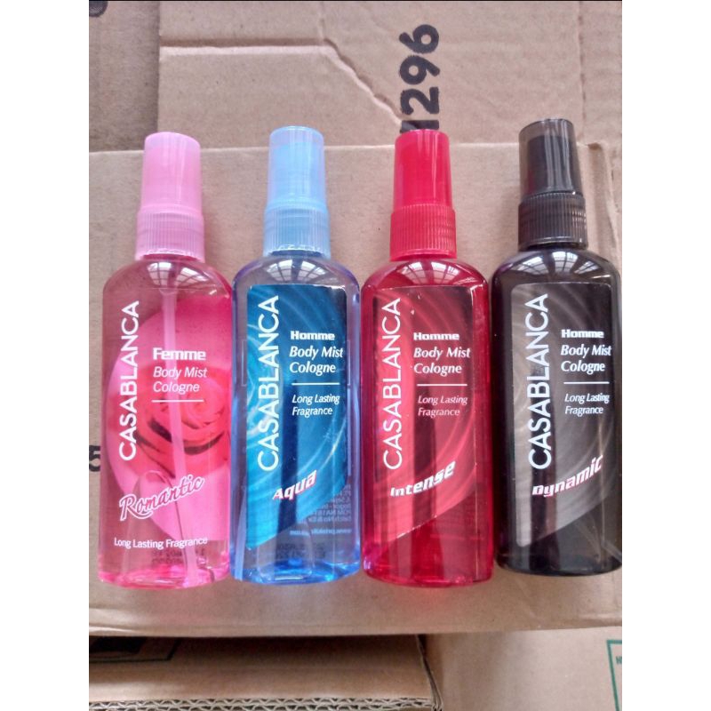 Jual Casablanca body mist cologne 100 ml | Shopee Indonesia