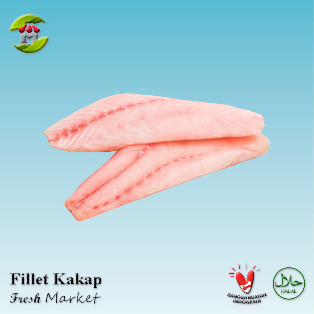 Jual [BOGOR] Fillet Kakap Putih Tanpa Kulit Pack 450gr - 500gr | Shopee ...