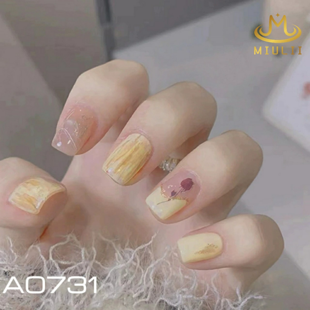 Jual MIULII / KUKU PALSU A0731 / 24PCS / 3D / NAIL ART / PREMIUM / CUTE / FREE LEM JELLY / KUTEK ...