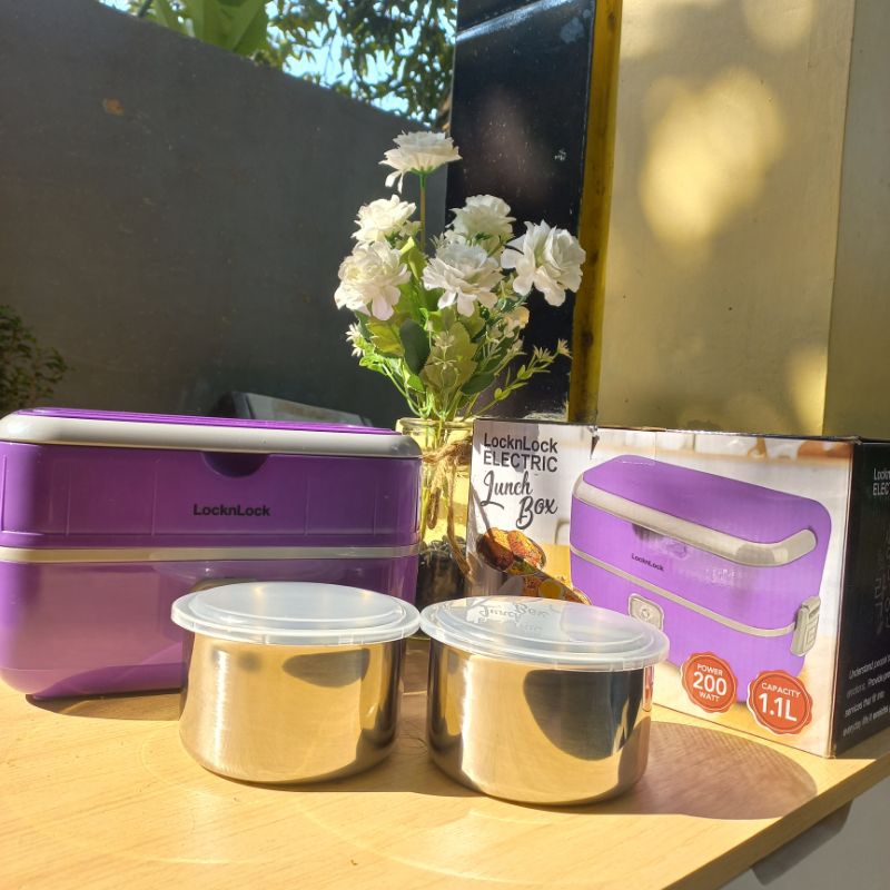 Jual LUNCH BOX LocknLock ELECTRIC | Shopee Indonesia
