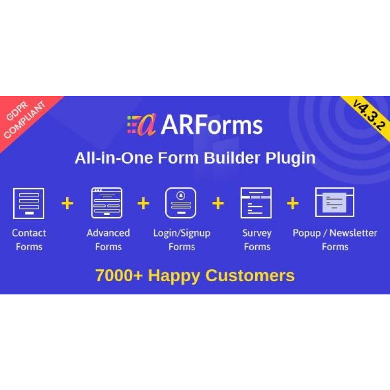 Jual ARForms V5.9 (+Addons) – WordPress Form Builder Plugin | Shopee Indonesia