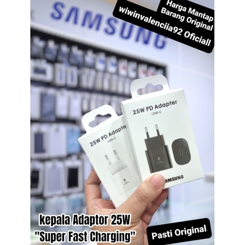 Jual Kepala ADAPTOR 25W 15W Super Fastcharge Samsung A16 A56 A36 A26 ...