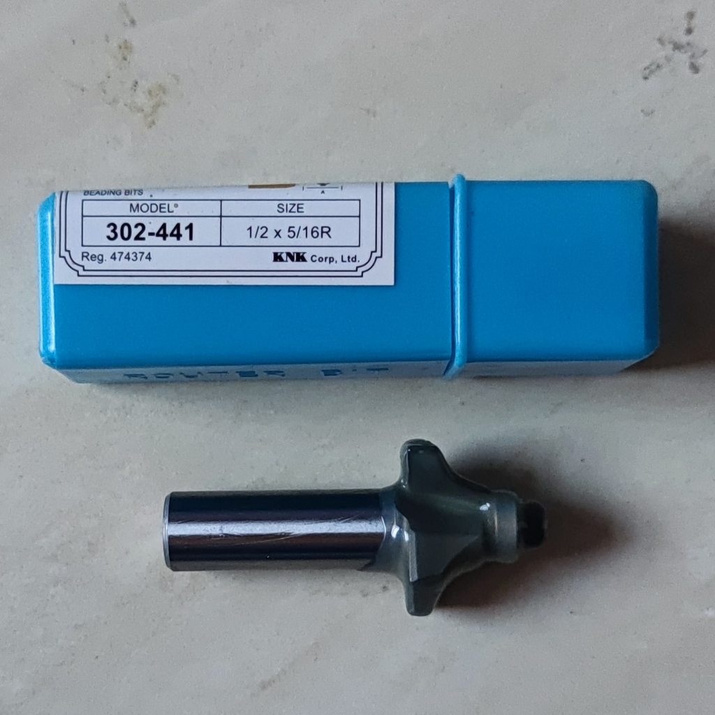 Jual MATA PROFIL KAYU ROUTER BITS 302-441 KNK (1/2 X 5/16R) | Shopee ...