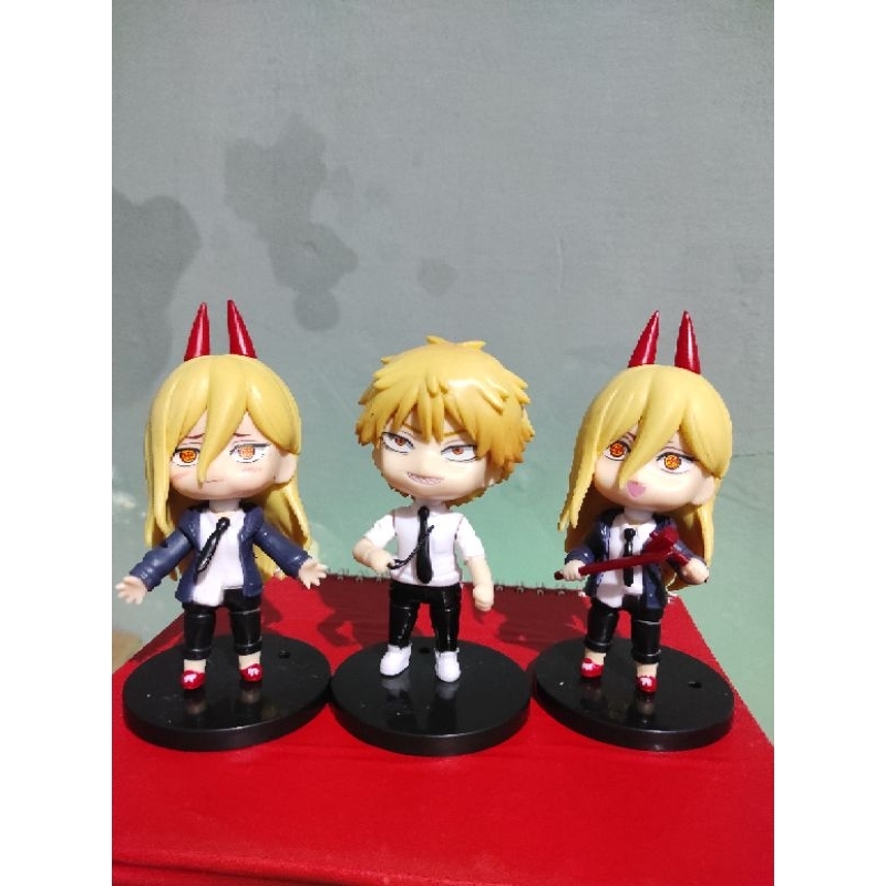 Jual Action Figure Chainsaw Man Chibi Set | Shopee Indonesia