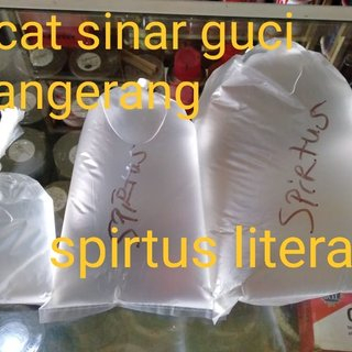 Jual Spirtus Curah literan kemasan 1/2 liter setengah liter 500ml ...