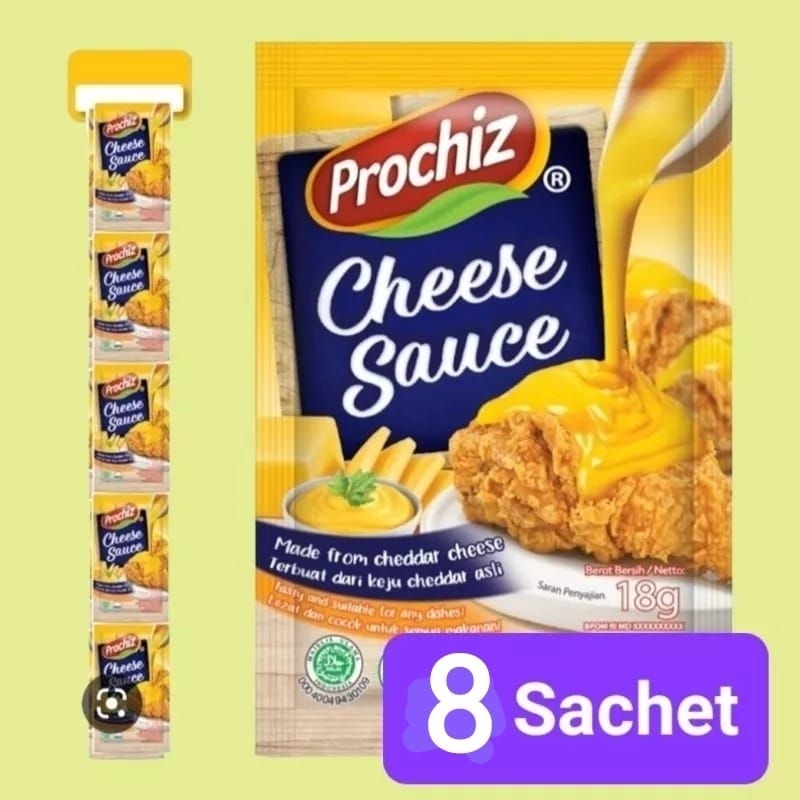 Jual Prochiz Cheese Sauce Saus Keju Sachet 18gr | Shopee Indonesia