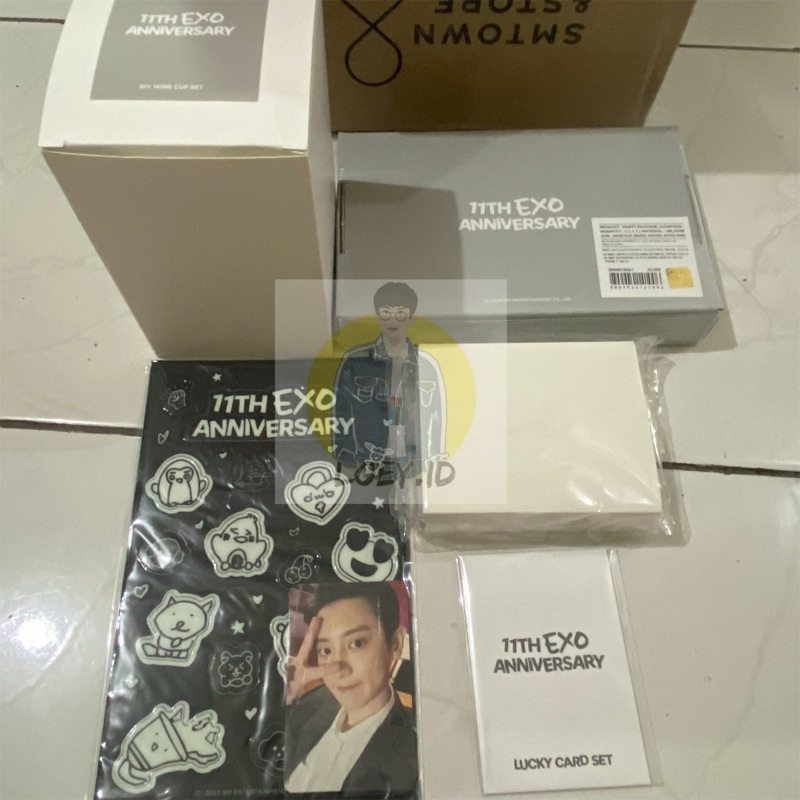Jual Ready Stock Exo 11th Anniversary Official Merchandise Chanyeol PCY ...