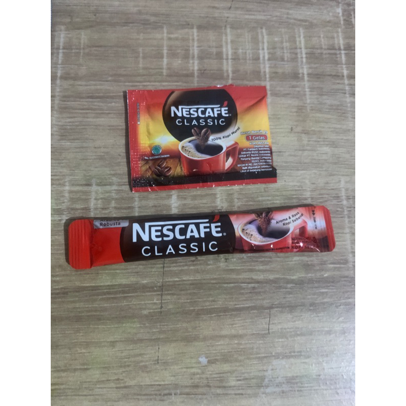 Jual Nescafe Classic 2g per sachet | Shopee Indonesia
