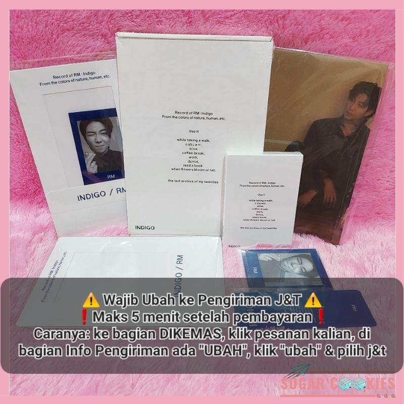 Jual (baca deskripsi dulu) READY ALBUM RM BTS INDIGO SEALED + POB ...