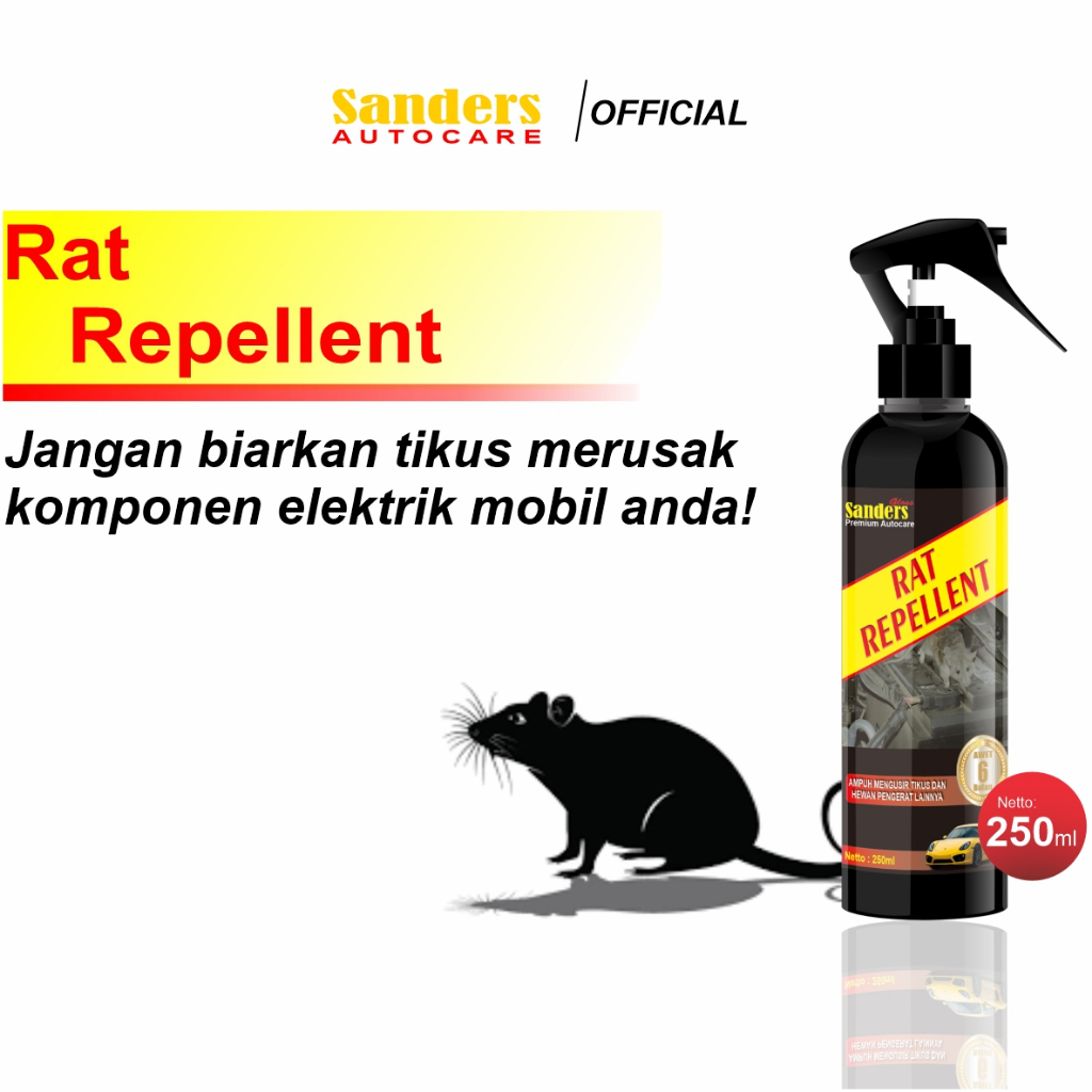 Jual Racun Pengusir Obat Pembasmi Tikus Untuk Mobil Rat Rodent ...