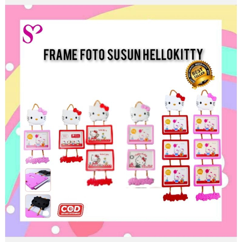 Jual Sahabat Shopping - Frame Gantung Hellokitty|Frame Susun Hellokitty ...