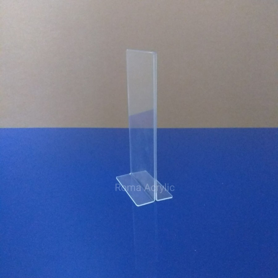 Jual AKRILIK / ACRYLIC / DISPLAY MEJA NAMA PANITIA SEGITIGA NAMA ...