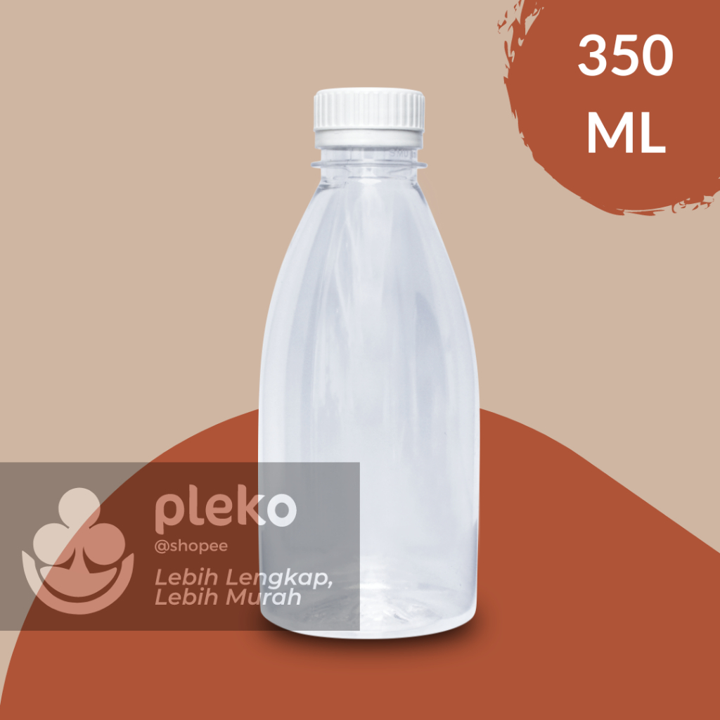 Jual Botol Plastik Cantik 350ml 16,5 gram / Botol Kemasan Termurah ...
