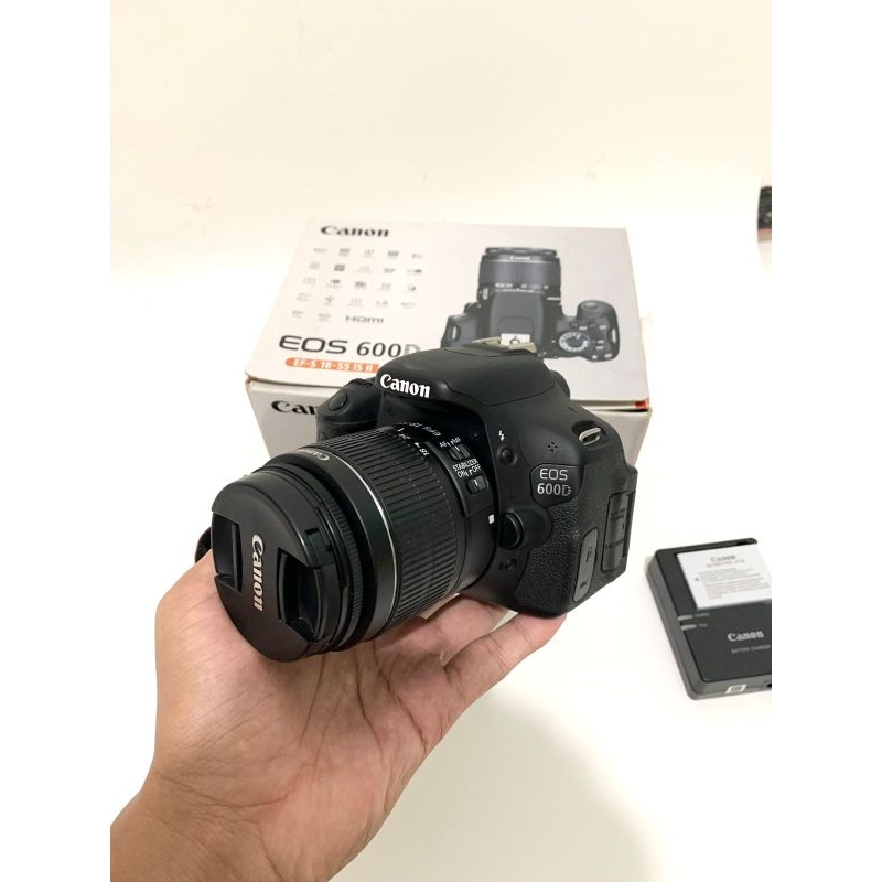 Jual CANON 600D LENSA KIT NORMAL | Shopee Indonesia