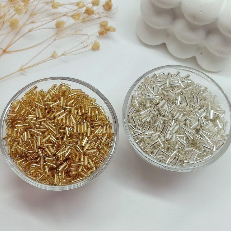 Jual (20 gr) Manik Payet bambu uk. 5 mm | Shopee Indonesia