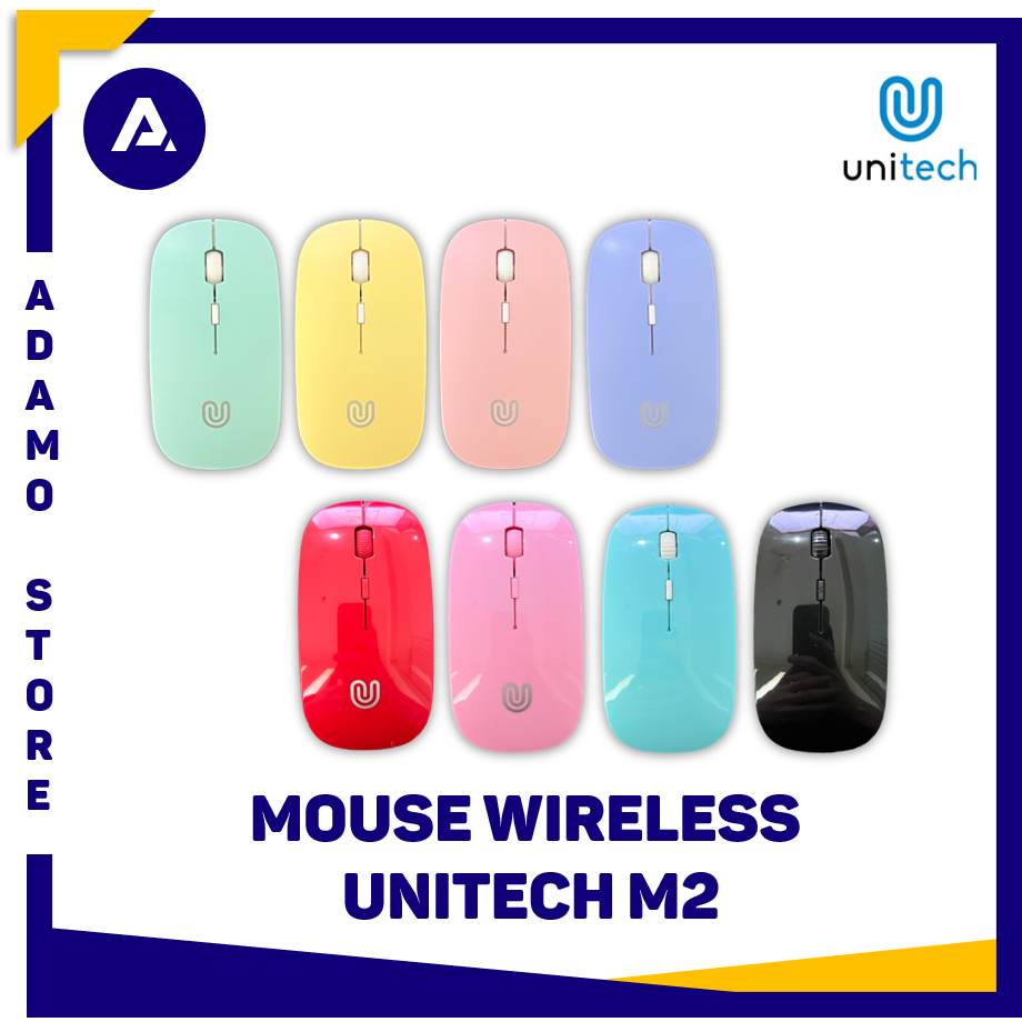 Jual Mouse Wireless Unitech M2 Optical USB Mouse | Shopee Indonesia