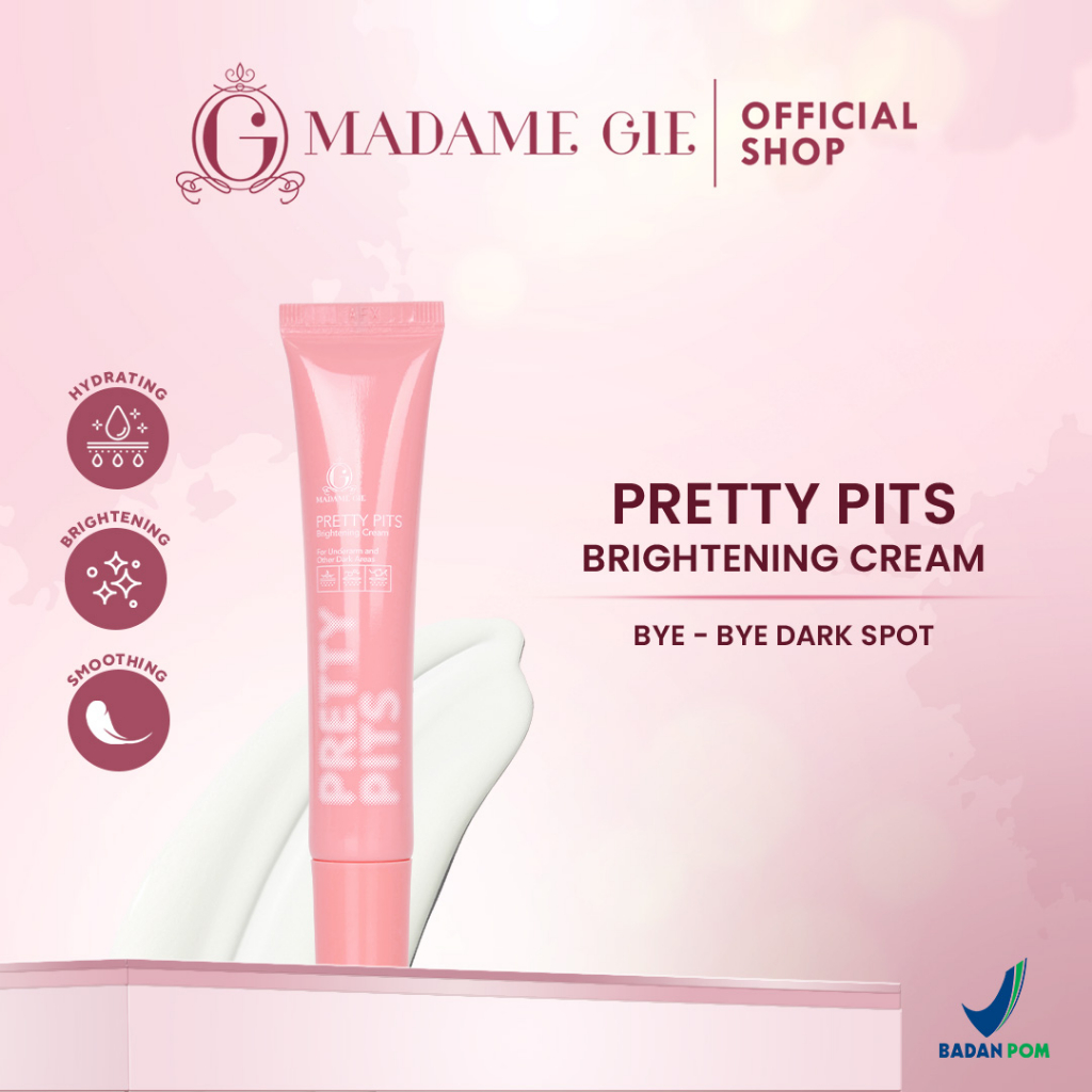 Jual Madame Gie Pretty Pits Brightening Cream - Krim Pencerah Lipatan ...