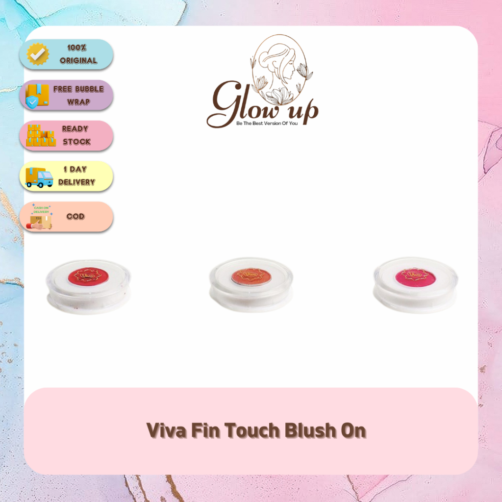 Jual GLOWUP Viva Fin Touch (BLUSH ON) Finishing Touch - 2 gr (tersedia ...