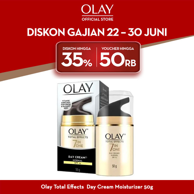 Jual Olay Total Effects 7in1 Day Cream Moisturizer Niacinamide Skincare Antiaging 50g | Shopee ...