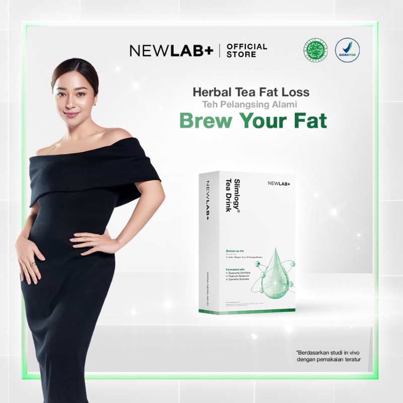Jual TEH DIET DETOKS | NEWLAB Slimlogy Tea Drink | Suplemen pelangsing ...