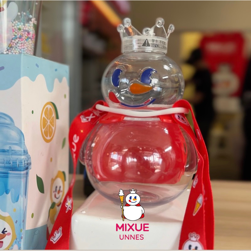 Jual Mixue Bottle Tumbler Snow King Official Original Tumblr Botol ...