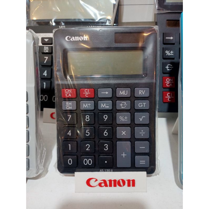 Jual KALKULATOR CANON AS 120 II 12 DIGIT | Shopee Indonesia