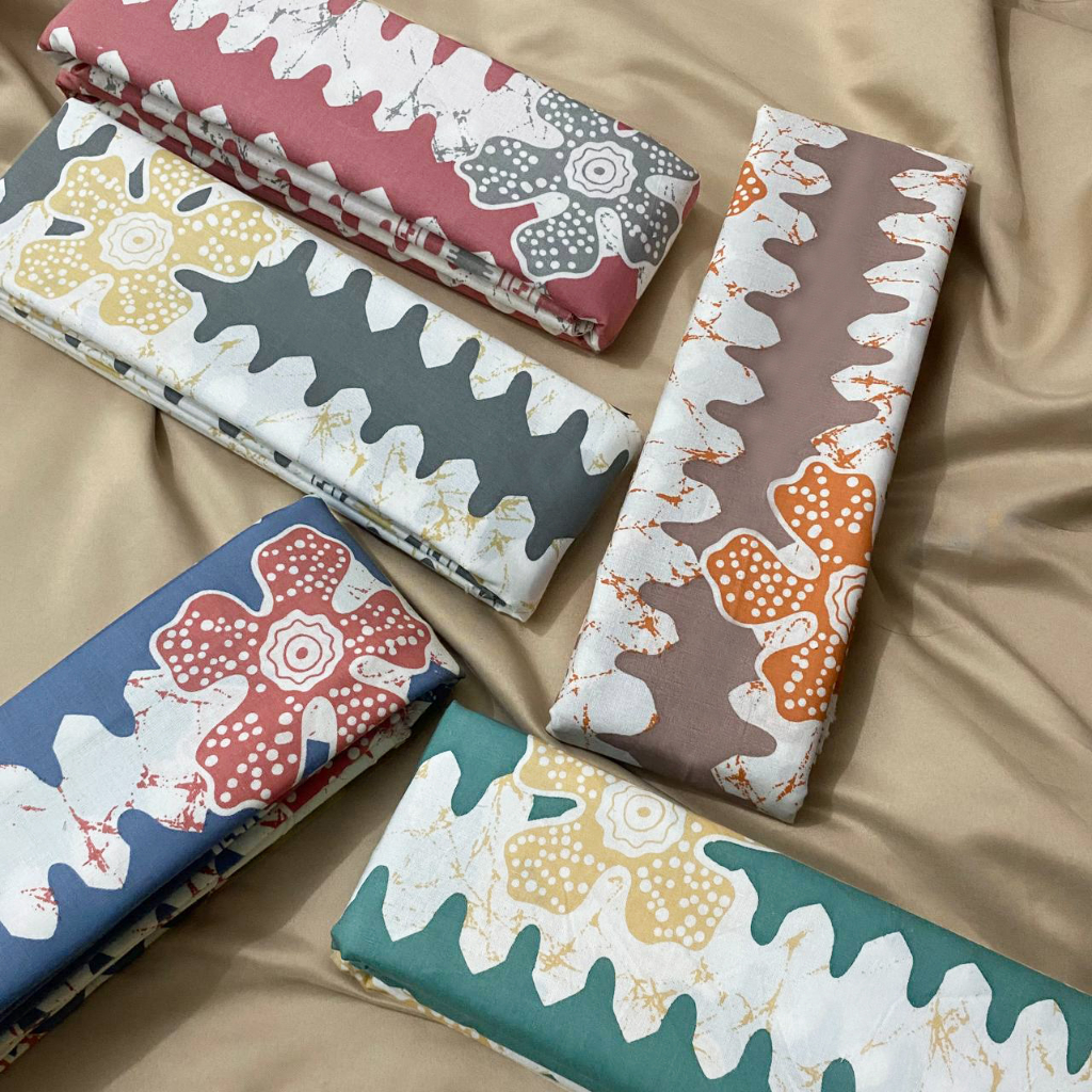 Jual Kain Batik Murah Kekinian Kain Batik Seragam Bridesmaid Motif ...