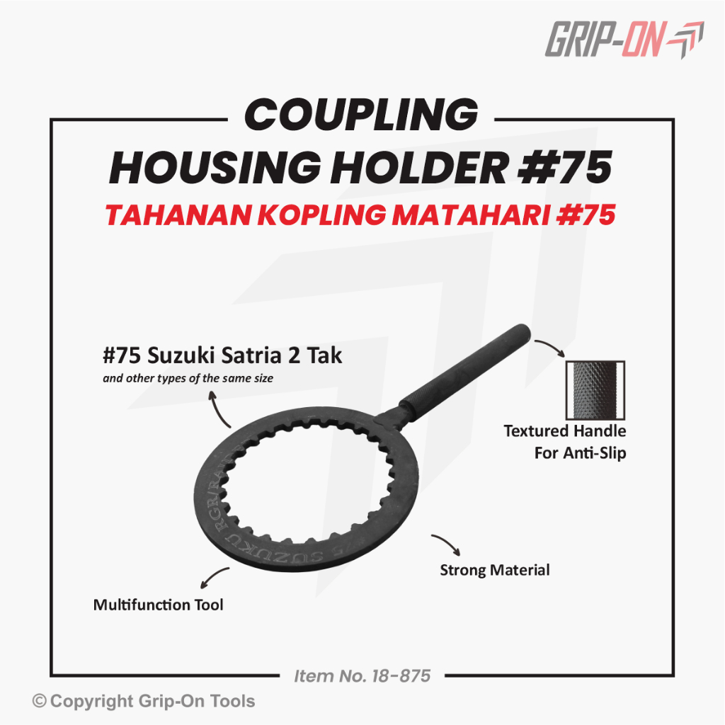 Jual Grip-On Tahanan Rumah Kopling Matahari - Coupling Housing Holder ...