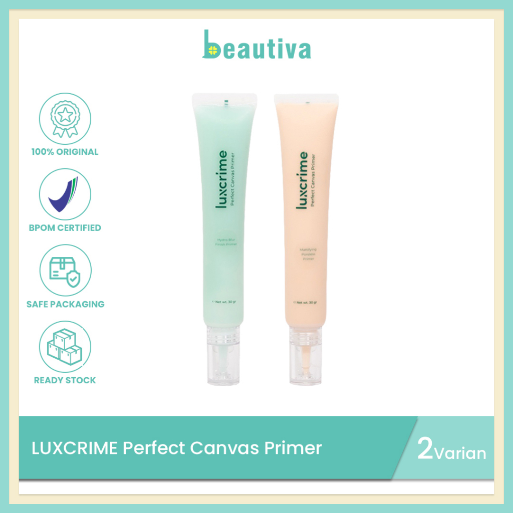 Jual Luxcrime Perfect Canvas Primer | Shopee Indonesia