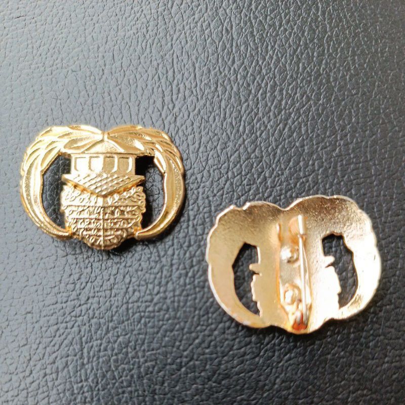 Jual Pin Korpri Premium Kuningan Warna Emas Mengkilap | Shopee Indonesia