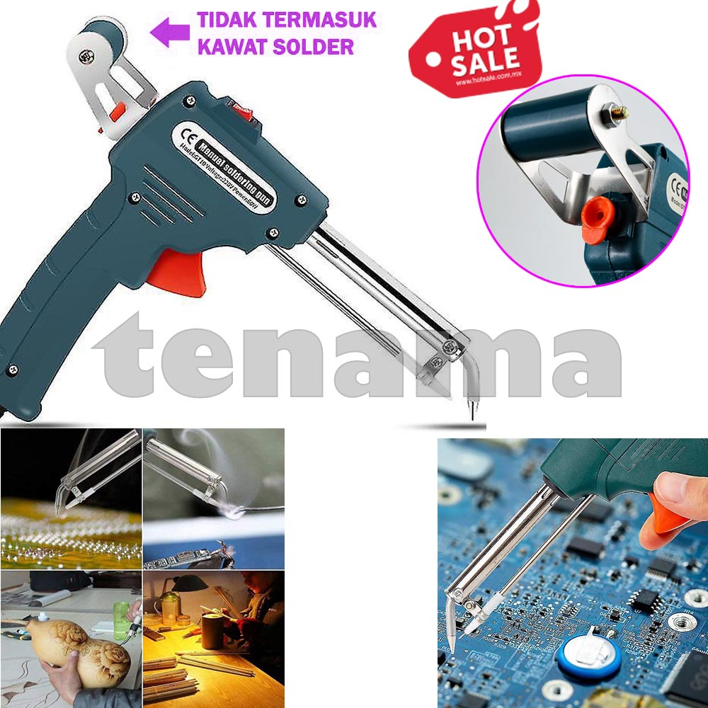 Jual Alat Solder Iron Automatic Tin Gun 60W dengan Tempat Timah ...