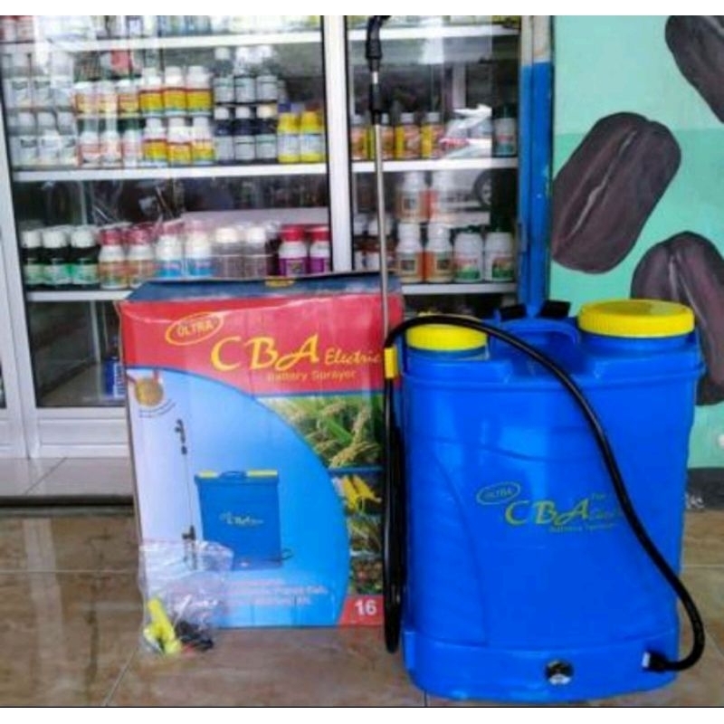 Jual Tangki Semprot Sprayer Ultra CBA Elektik 16 Liter Knapsack ...