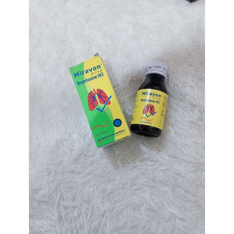 Jual OBAT BATUK KERING MIRAVON SIRUP 60 ML | Shopee Indonesia