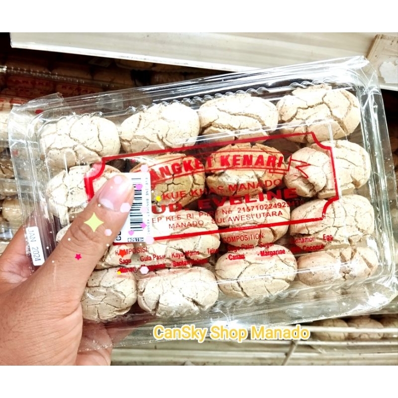 Jual Bagea Kacang | Bangket Kenari Khas Manado isi 30 - 32 Pcs / Pack ...