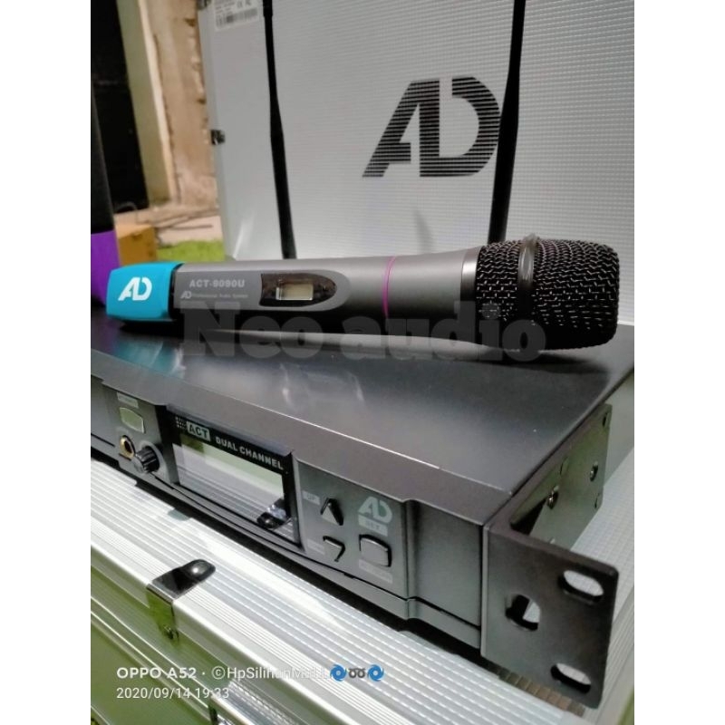 Jual MIC WIRELESS AD ACT 9090 / MICROPHONE WIRELESS AD ACT 9090 ...