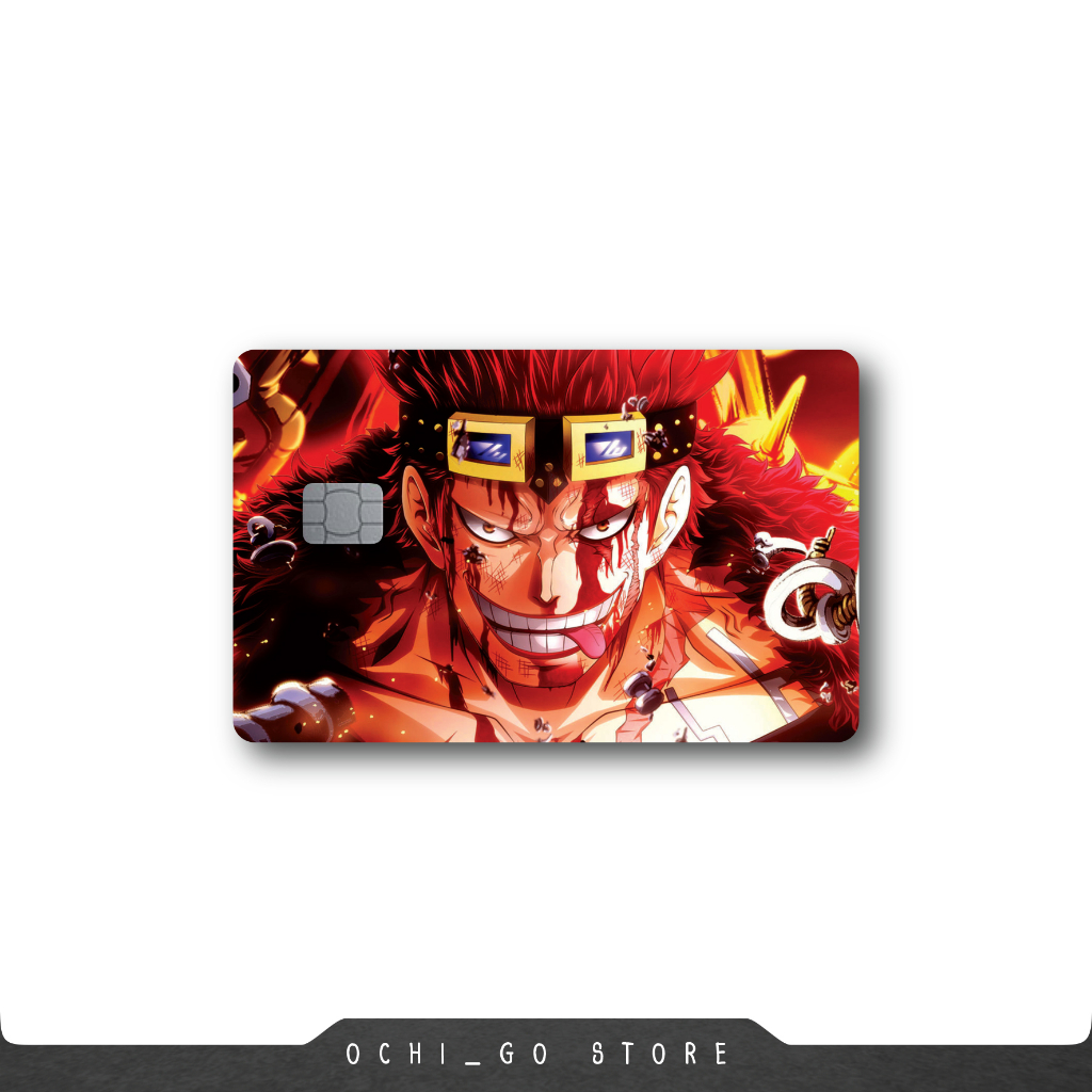 Jual Stiker Sticker Kartu Atm Garskin Skin Card Atm Anime One Piece ...
