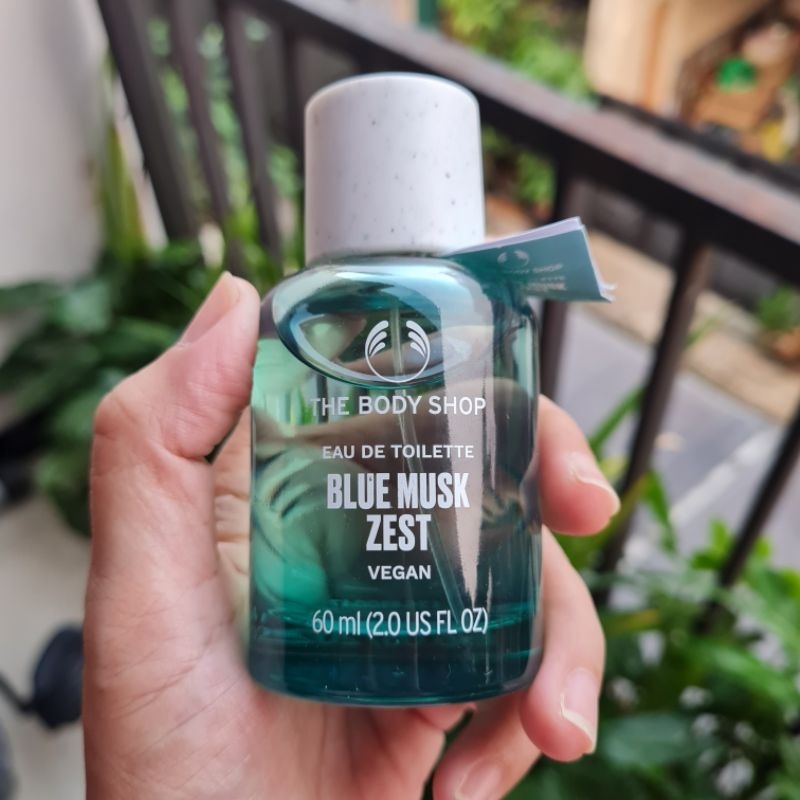 Jual The Body Shop - Blue Musk Zest Eau De Toilette 60ml | Shopee Indonesia