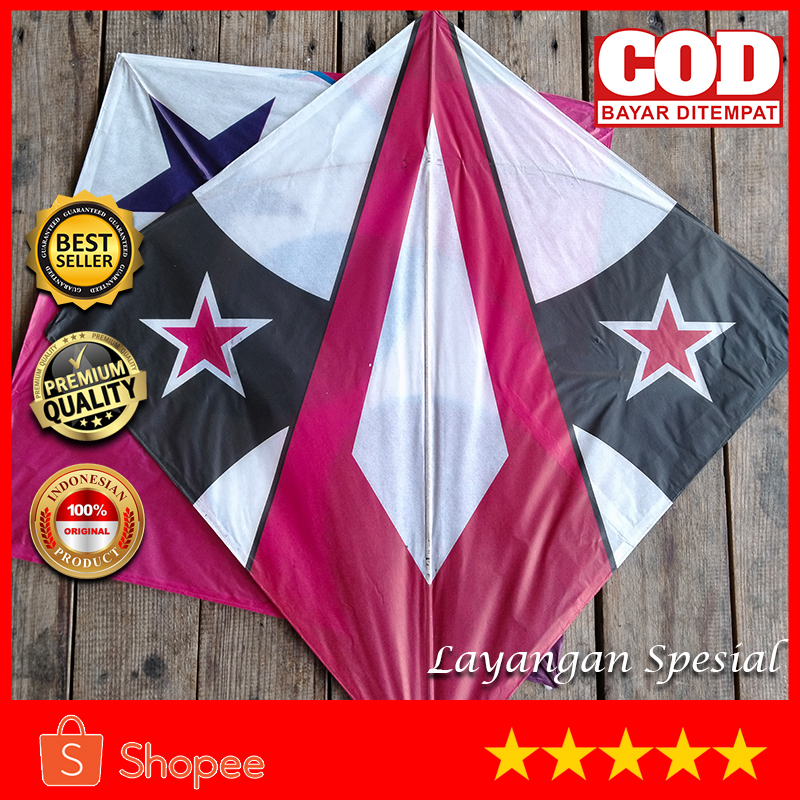 Jual LAYANGAN LEGENDARIS KERTAS SABLON UKURAN 58 ISI 20 PCS / LAYANG ...