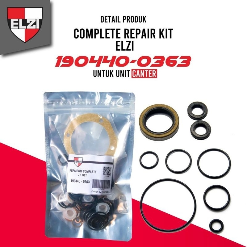 Jual Pakking set bospom canter oring plunger canter repair kit komplit ...